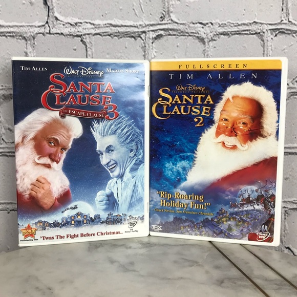 Disney | Media | Disney Tim Allen Santa Clause 2 3 Pg Comedyfamily Christmas Dvd Movies | Poshmark